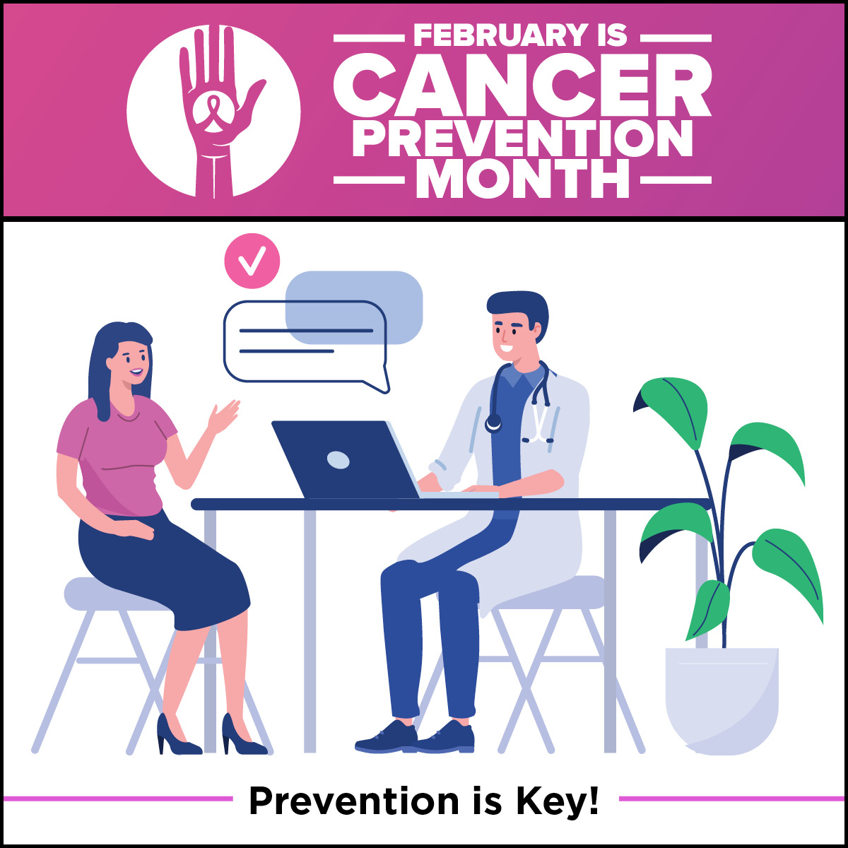 February is National Cancer Prevention Month! - Wagoner Hospital